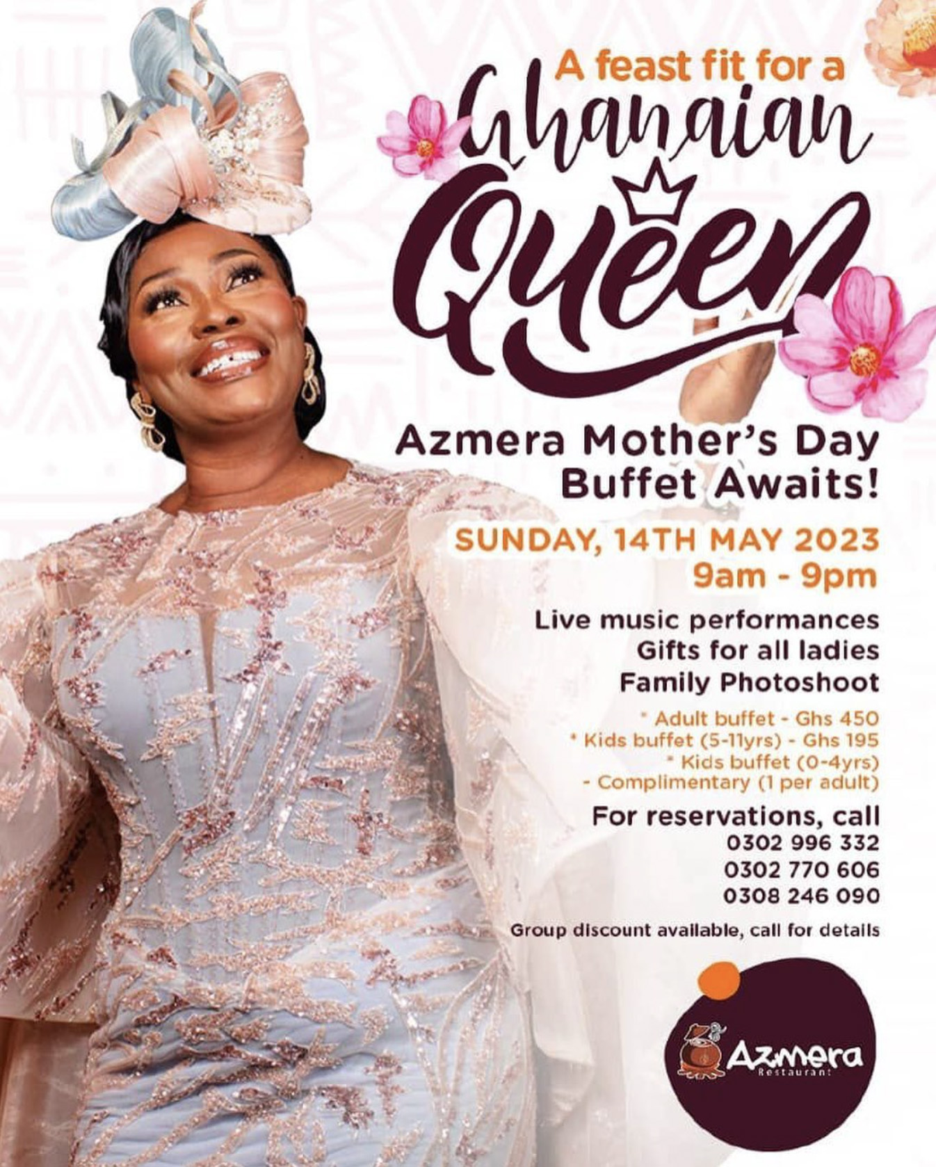 Upcoming Events - Azmera Restaurant