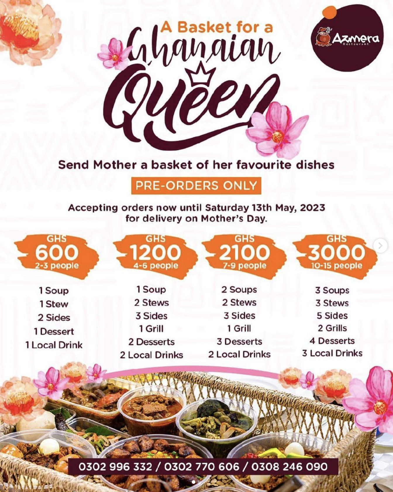 Upcoming Events - Azmera Restaurant